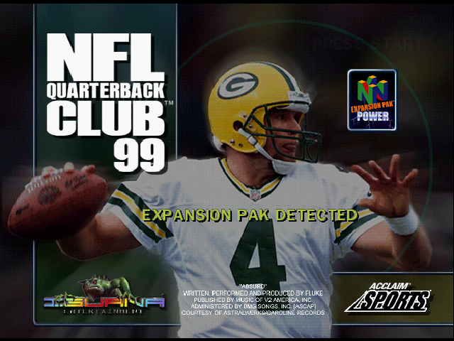 N64 | NFL Quarterback Club 99