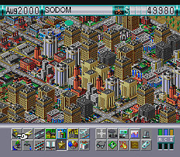 SNES | Sim City 2000 The Ultimate City Simulator