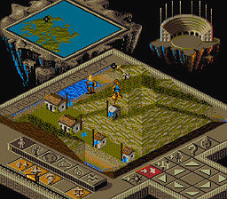 SNES | Populous II Trials of the Olympian Gods