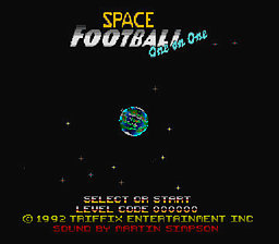 SNES | Space Football One on One